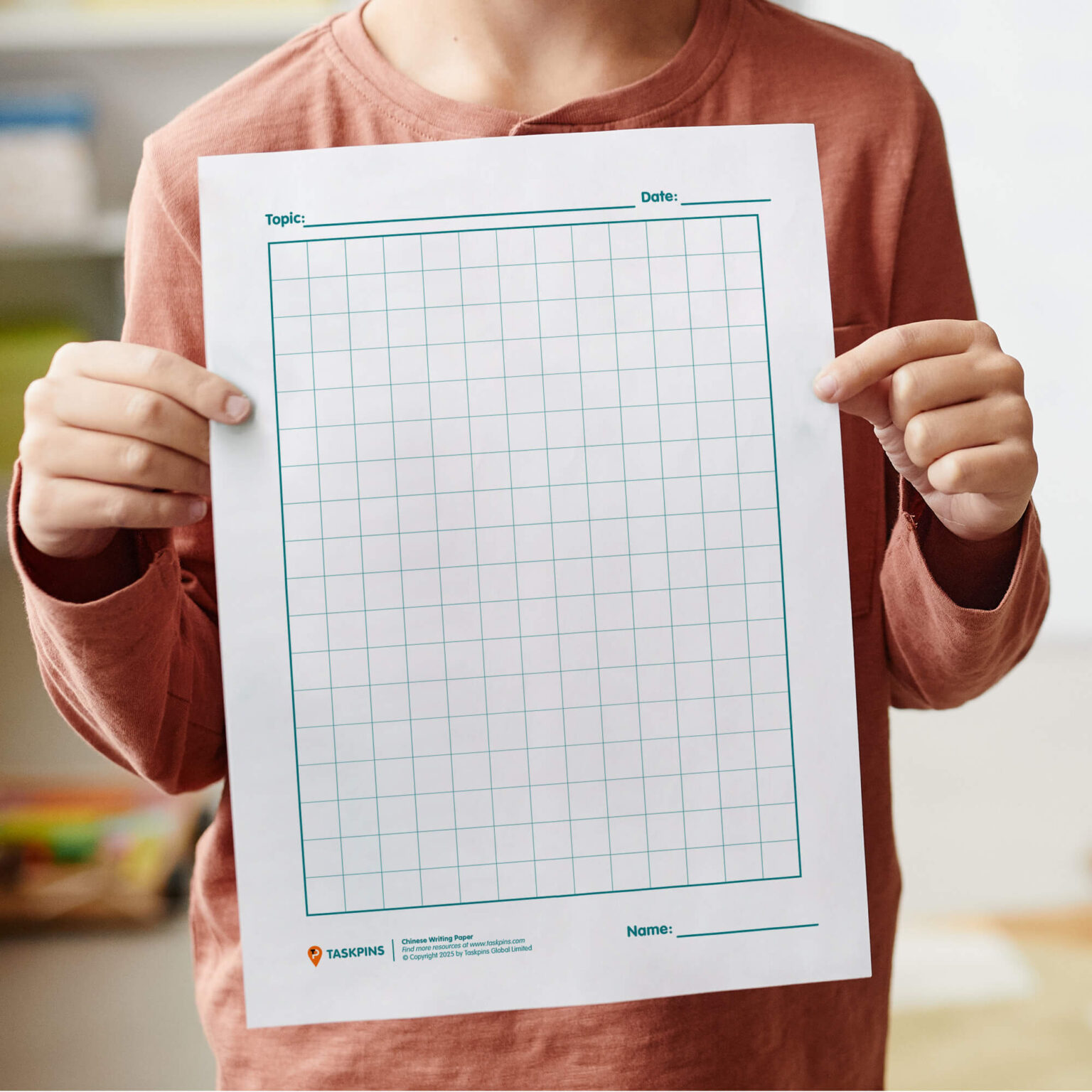 Chinese Writing Practice Paper Printable PDF