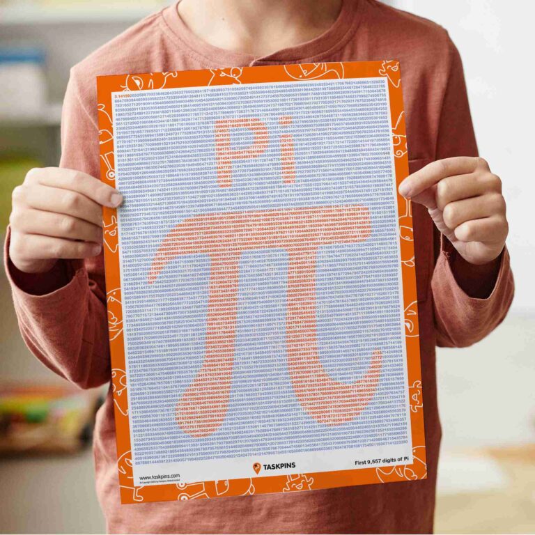 Pi Day Poster Digital Download and Printable PDF
