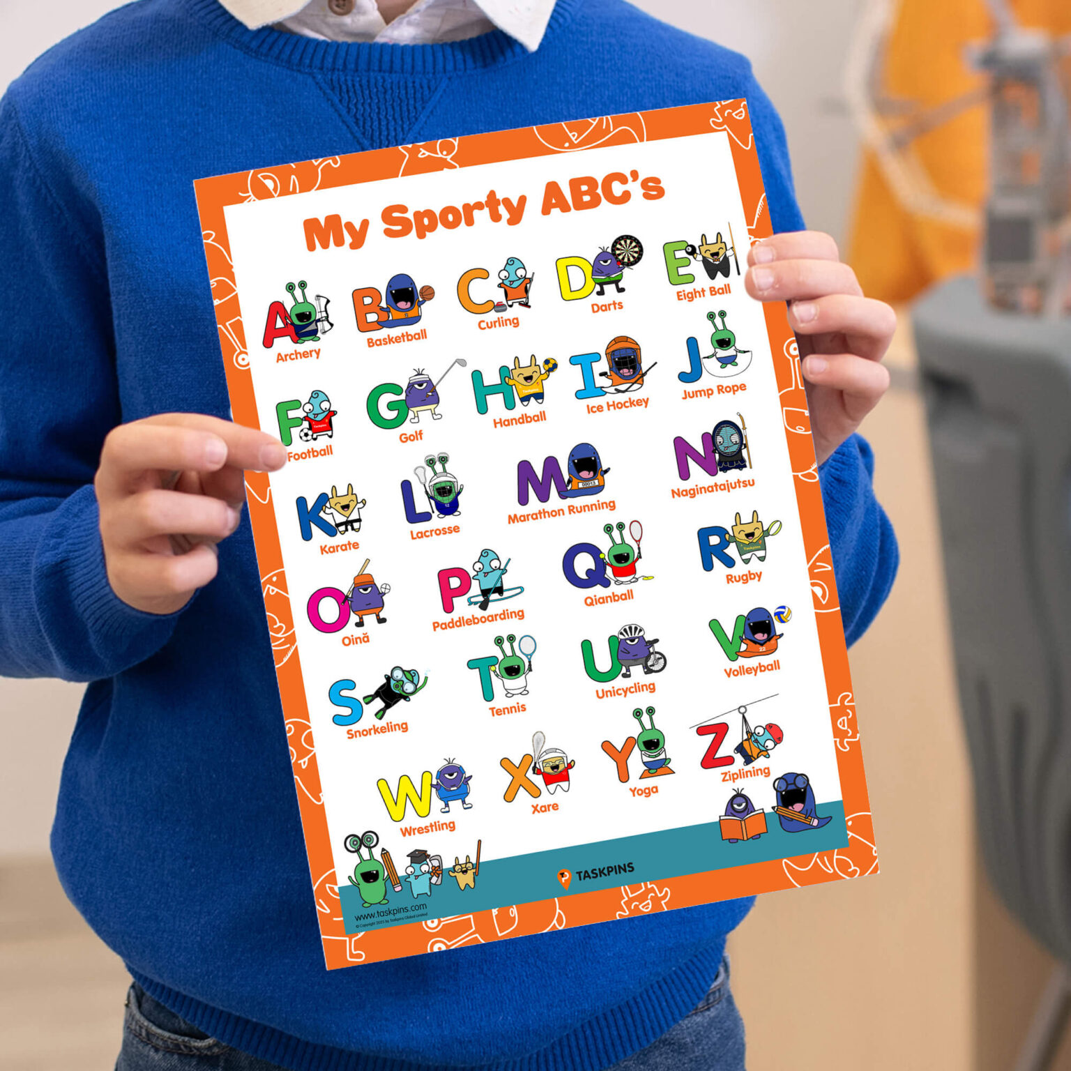 Sport Alphabet Chart Printable