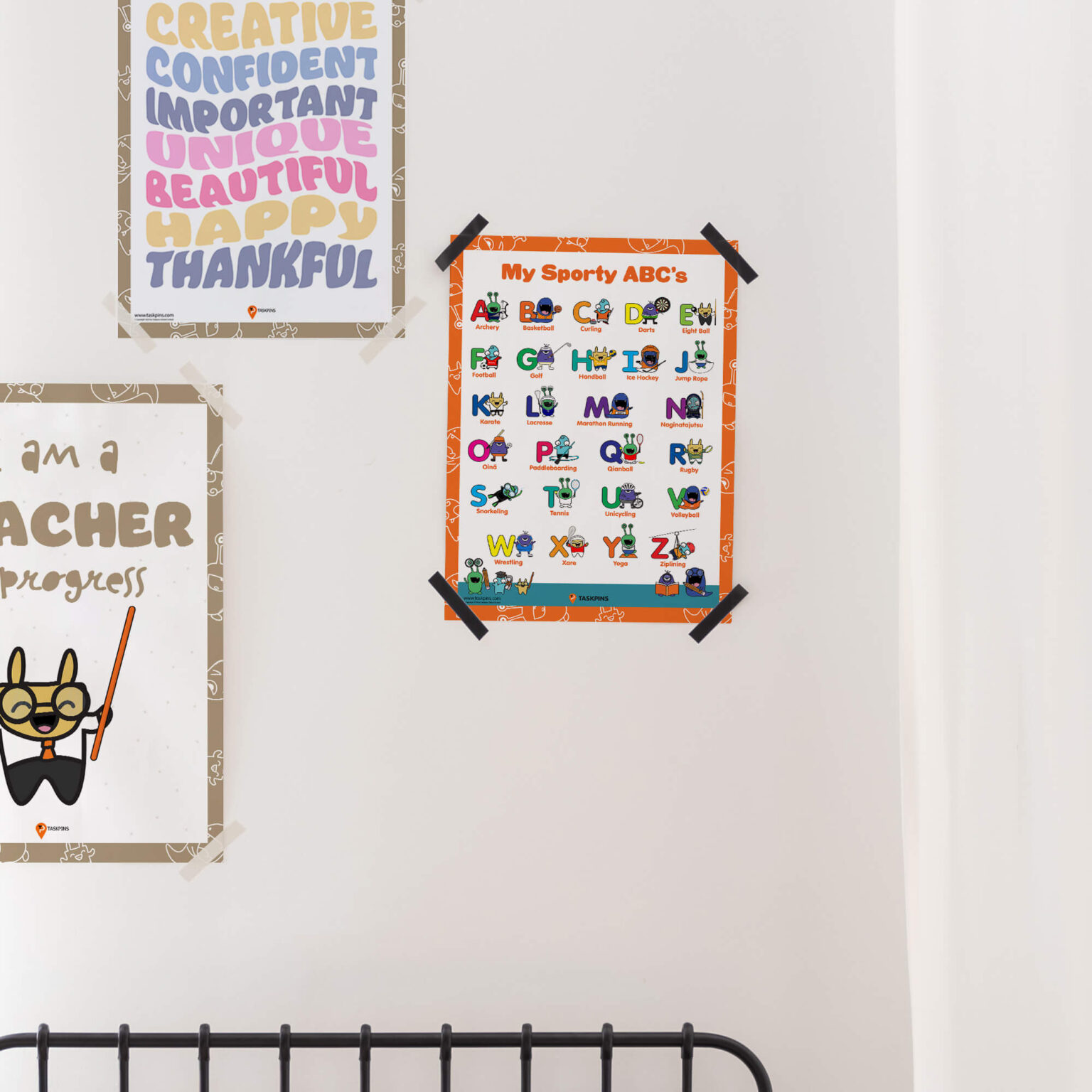 Sport Alphabet Chart Printable