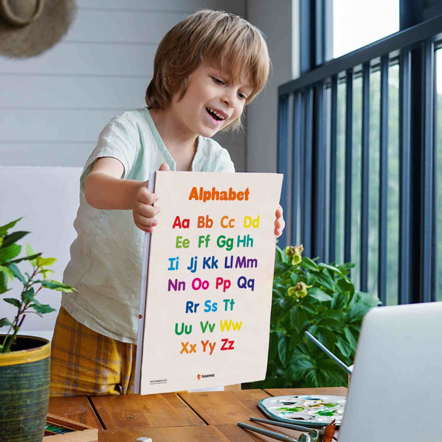 Free Printable Alphabet Poster for Kids